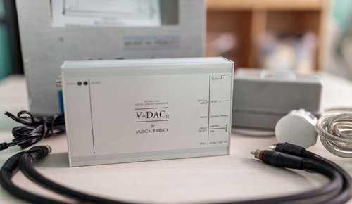 Цап Musical Fidelity V-DAC II + Межблочники