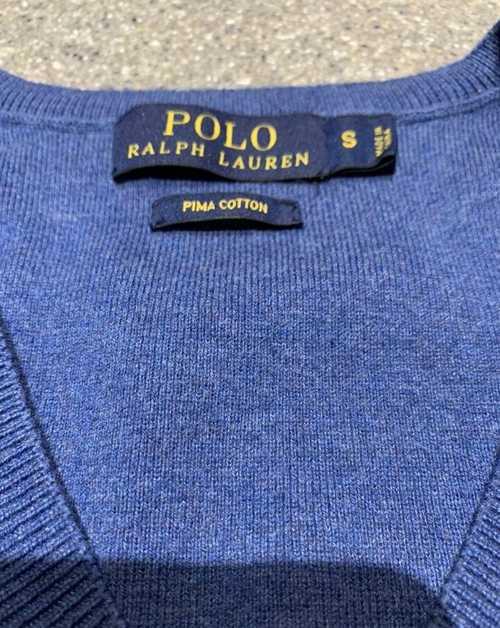 Хлопковый жилет Polo Ralph Lauren, размер S