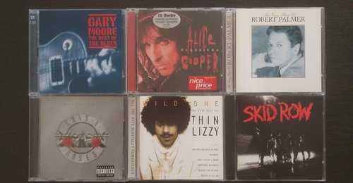 CD Фирм. G.Moore;Alice Cooper;Guns n Roses;Skid Ro