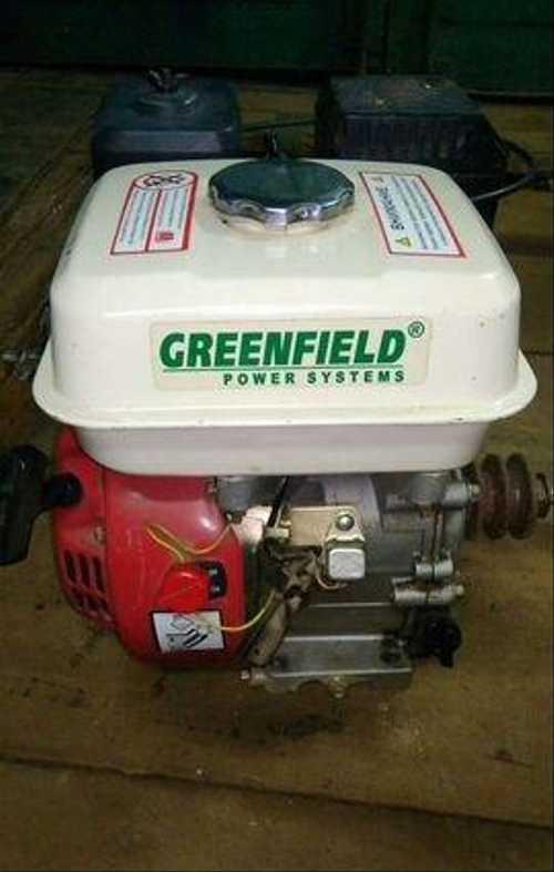 Двигатель бензиновый для мотокультиватора Greenfie