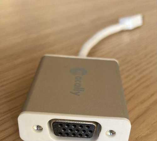 Адаптер Mini DisplayPort - VGA Macally