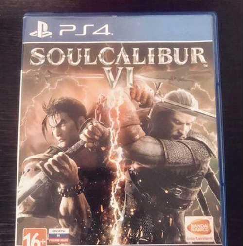 Диск ps4 Soulcalibur 6