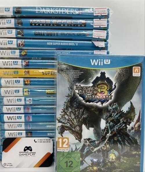 Nintendo Wiiu Monster hunter 3 ultimate