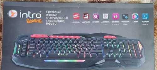 Игровая клавиатура intro kj 980