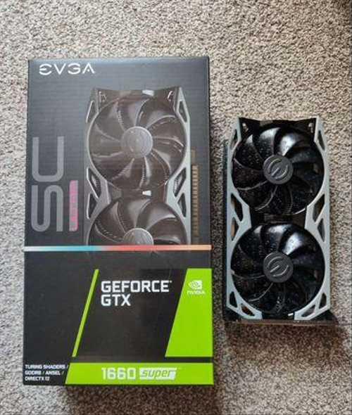 Видеокарта Evga gtx 1660 super на гарантии