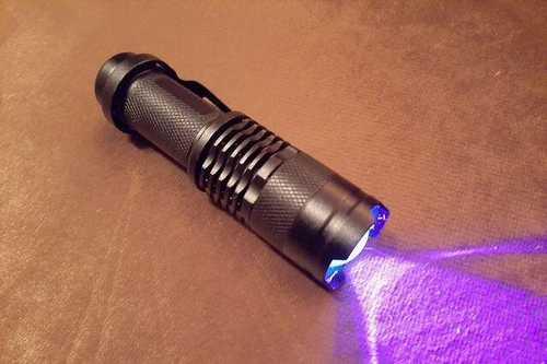 Ультрафиолетовый фонарь, портативный, детектор