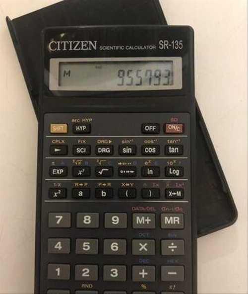 Калькулятор citizen sr-135