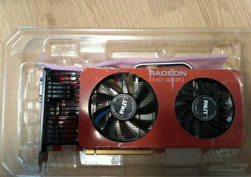 Видеокарта. Palit Radeon HD 4870 Sonic Dual Editio