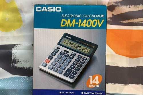 Калькулятор casio Dm-1400v