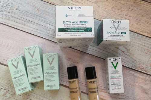 Vichy Slow age ночной крем и маска