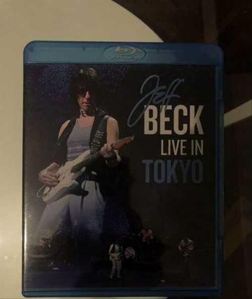 Блюрей диск Jeff Beck live in Tokyo