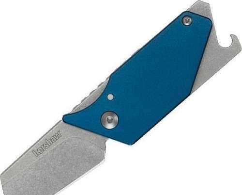 Нож складной Kershaw Pub, Stonewashed Blade, Blue
