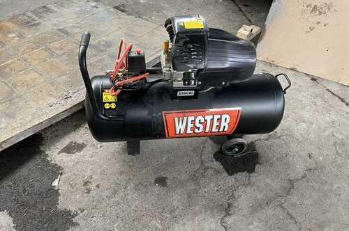 Воздушный компрессор wester wk2200/100pro