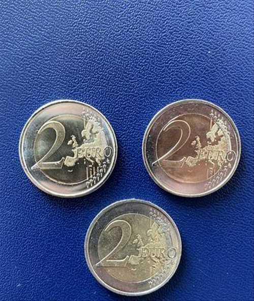 Юбилейные евро Испании, Франции
