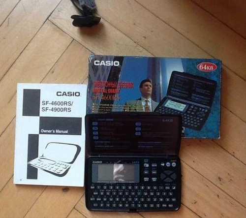 Электронный дневник записная книжка casio