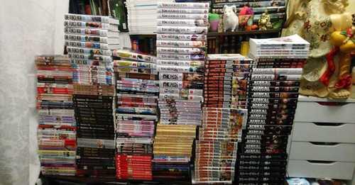 Коллекция книг манга, манхва,маньхуа, комиксы