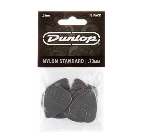 Медиаторы Dunlop Nylon Standard, 0.73 мм, набор из