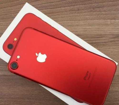 iPhone 7 Red 32gb. Hoвый oригинaльный