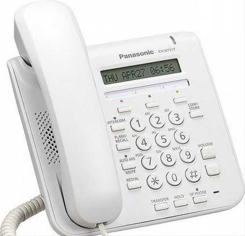 Системный IP телефон Panasonic KX-NT511 Москва | Оргтехника и ...