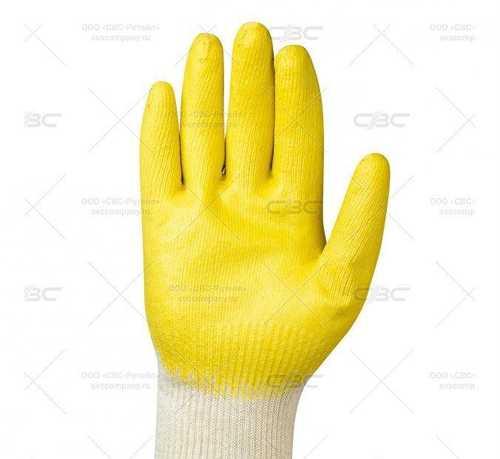 Перчатки рабочие - одинарный облив single latex