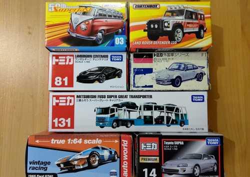 Tomica, Matchbox, MiniGT