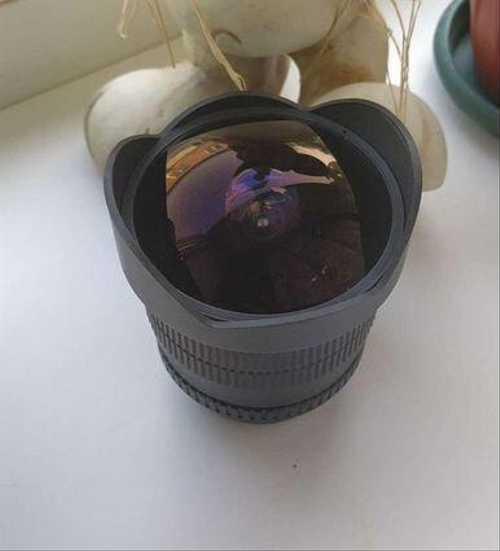 Samyang AE 8mm 1:3,5 Fish-eye CS for Nikon