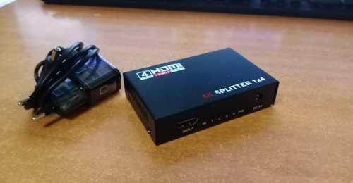 Разветвитель (Splitter) hdmi 4х Новый с чеком