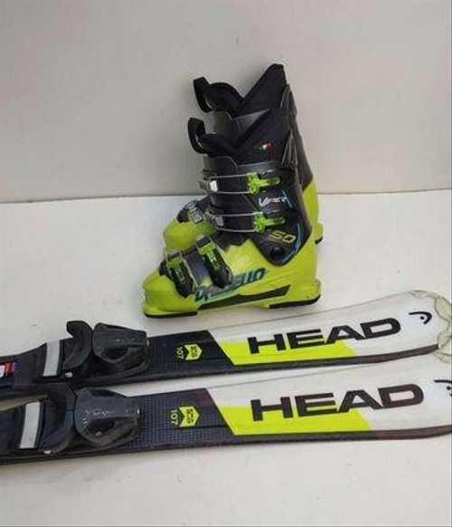 Горные лыжи Head 107 см + крепления