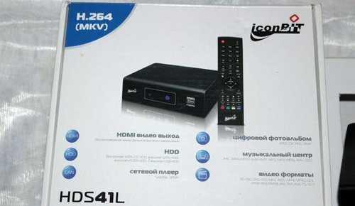 Медиаплеер Iconbit HDS-41L