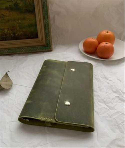 Ежедневник из натуральной кожи "Kumelun" с кармана