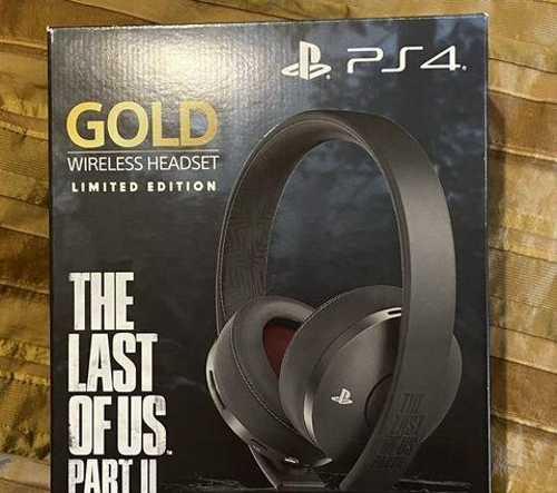 PlayStation Gold Wireless Headset лимитированное и