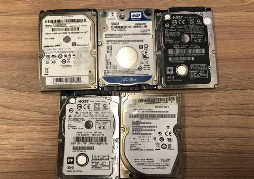 Жесткий диск HDD 2.5 1tb / 500gb / 750gb