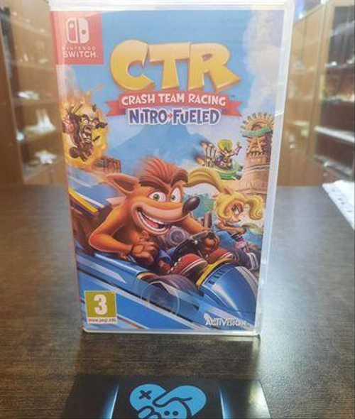 CTR Crash Team Racing Лицензия Nintendo Switch
