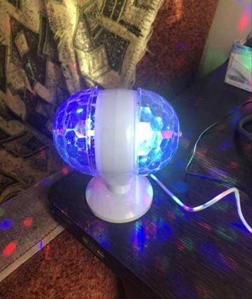 Светодиодный светильник диско