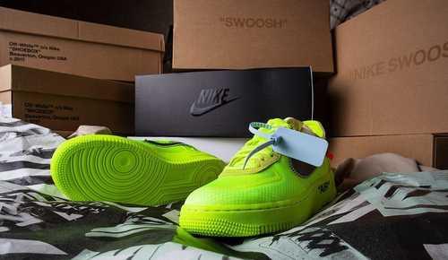 Nike Off White Air Force 1 Volt