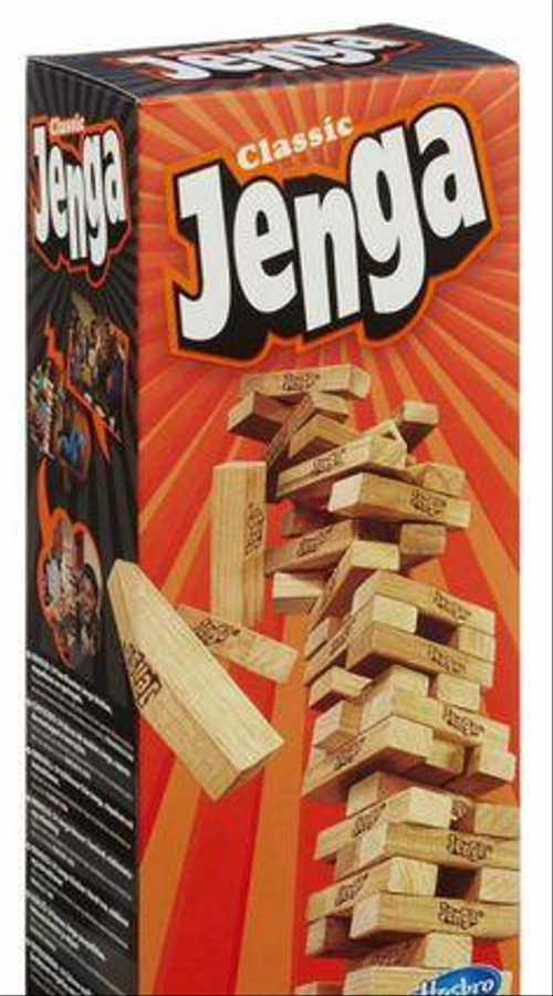 Игра настольная Jenga, оригинал, не вскрывался