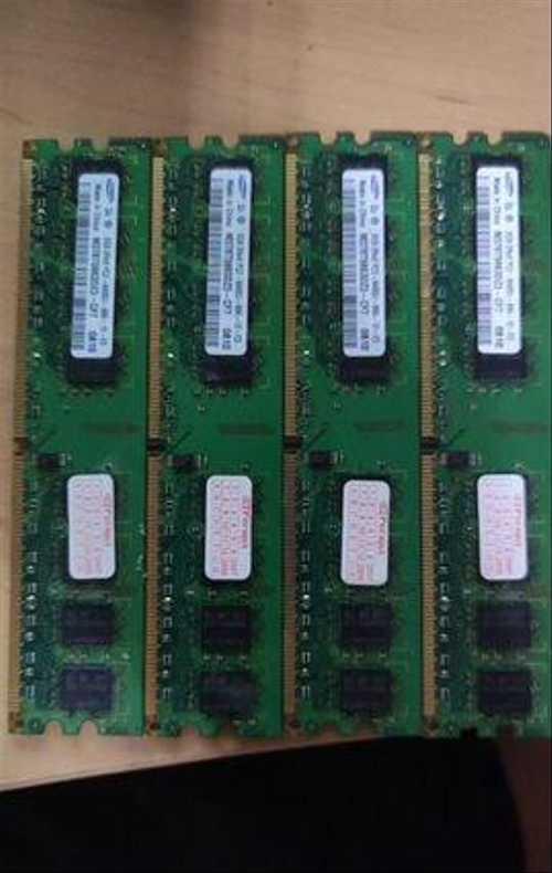 Samsung DDR2 4x2Gb 800MHz Оперативная память
