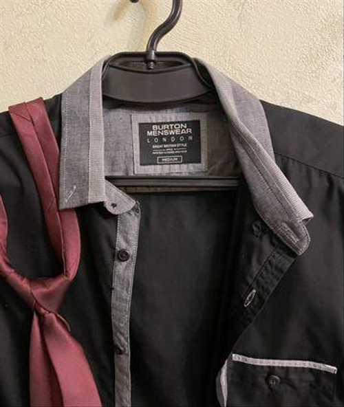 Рубашка Burton Men’s wear с галстуком