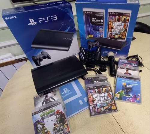 PS3 Playstation 3 Super Slim 500Гб