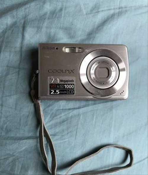 Компактный фотоаппарат nikon coolpix s200
