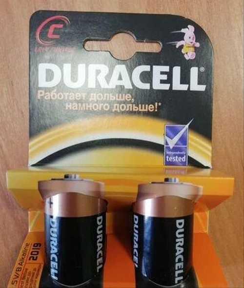 Батарейки LR14 duracell