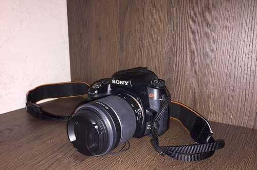 Зеркальный фотоаппарат Sony Alpha dslr a580 55-200