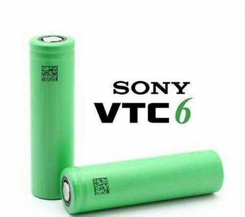 Аккумулятор Sony VTC6 18650 (3000mAh 30A)