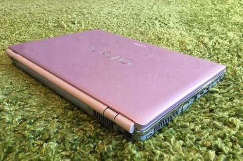 2Х ядерный ноутбук sony vaio PCG-5K4P С SSD диском