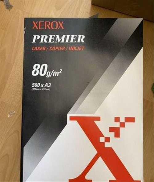 Бумага а3 xerox. Бумага а3 Xerox Premier.