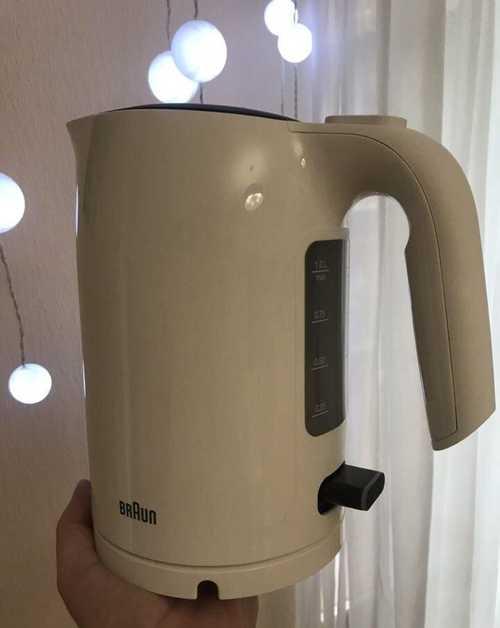Чайник электрический Braun PurEase белый
