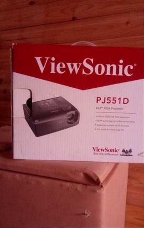 Новый проектор ViewSonic PJ551D