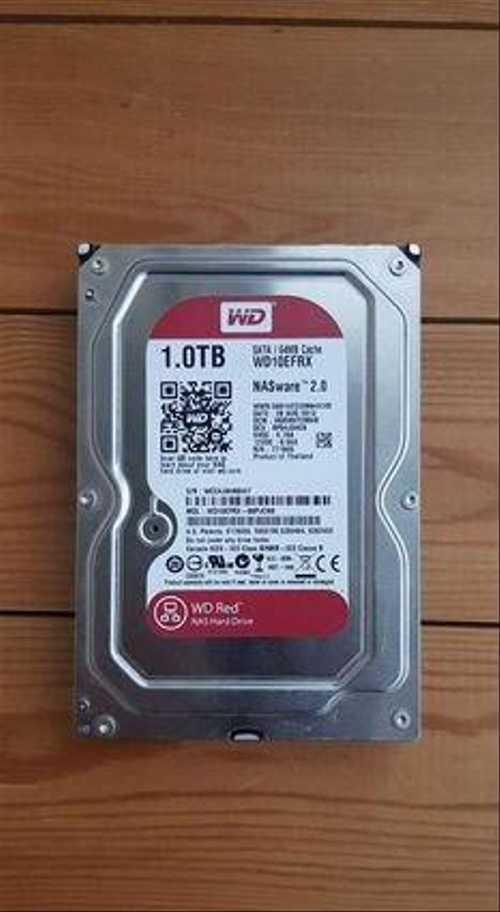 Жесткий диск WD Red 1Tb (1000Gb)