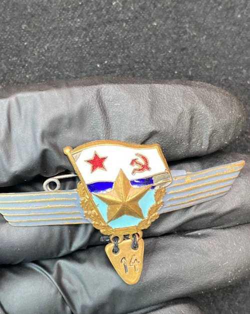 Знак "За сверхсрочную службу вмф"