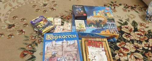 Настольные игры Каркассон,Имаджинариум,Бэнг,Code n